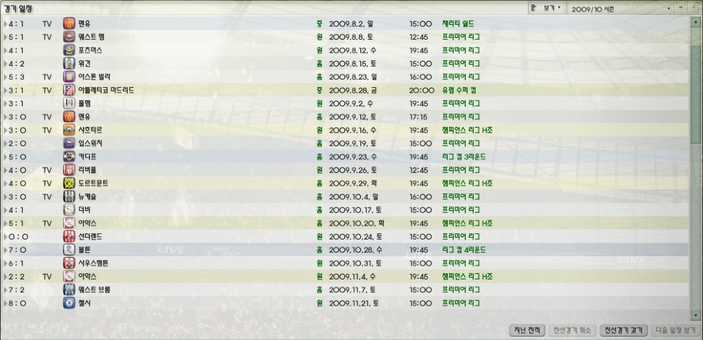 [8 0 2][4-2-3-1][아스날][해외전술 수정본][평득점4.0][평실점 0.8] - FM2008 전술/트레이닝 - 챔피온쉽 매니저 - 대한민국